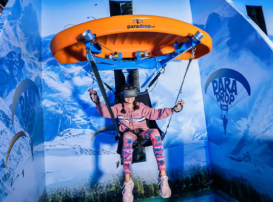 Paradrop VR | The Paragliding Virtual Reality Experience