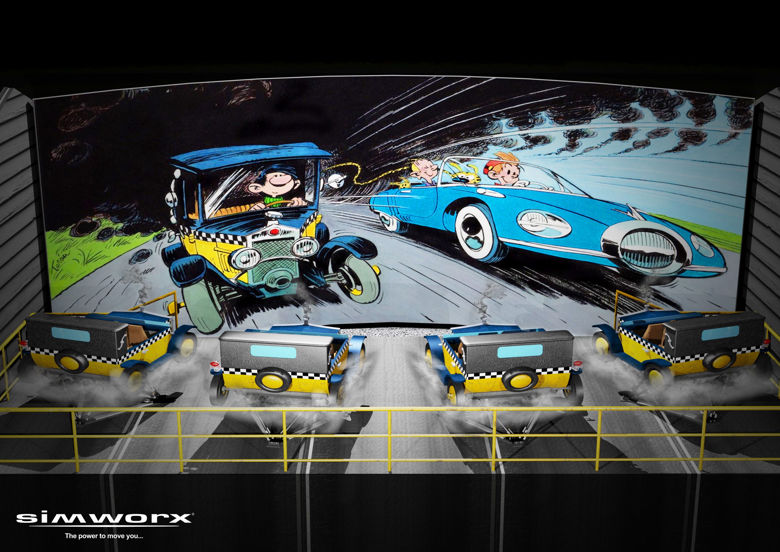 Three Key Attractions for Parc Spirou | Simworx