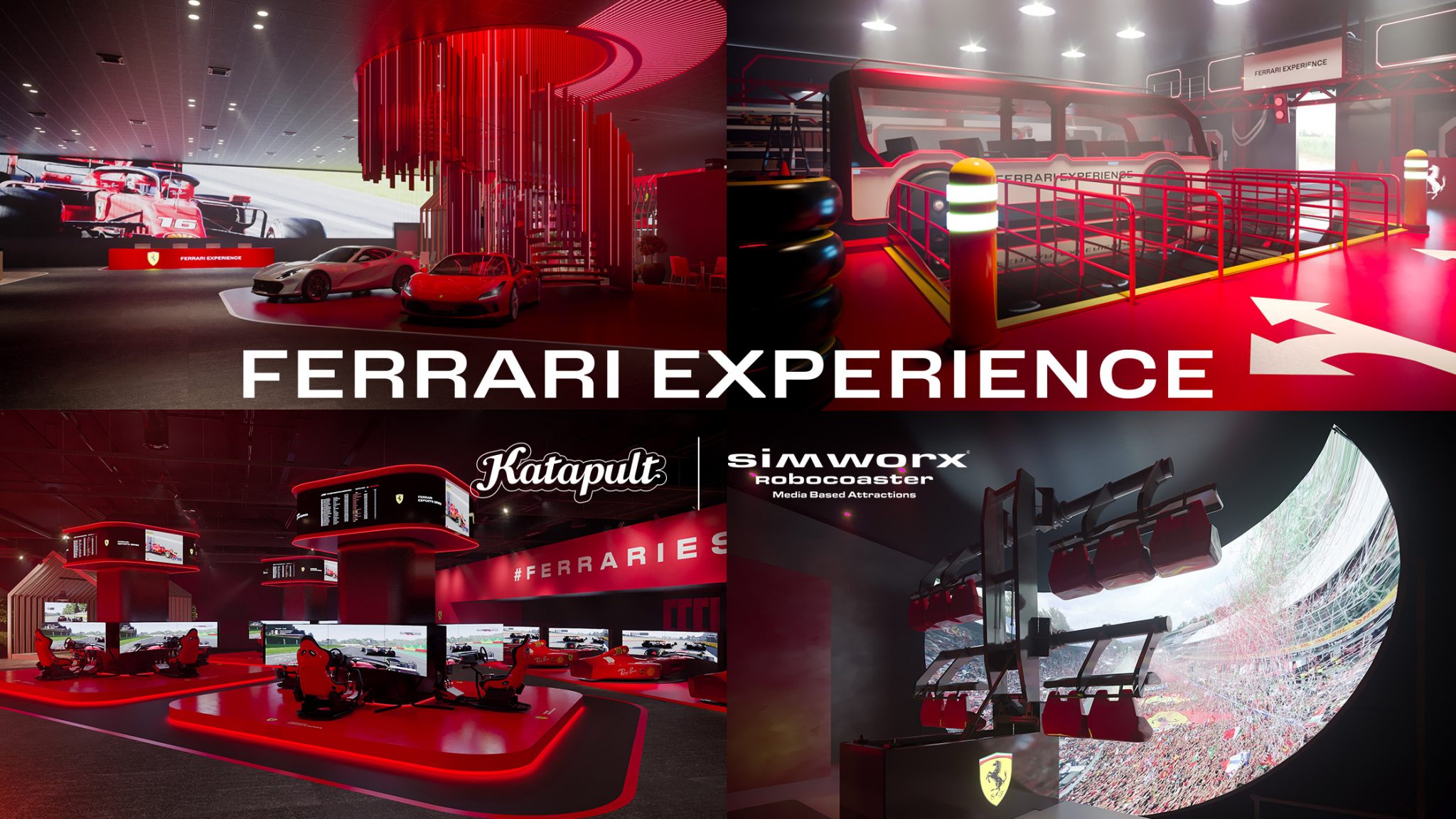 Ferrari Experience Launch | Simworx & Katapult