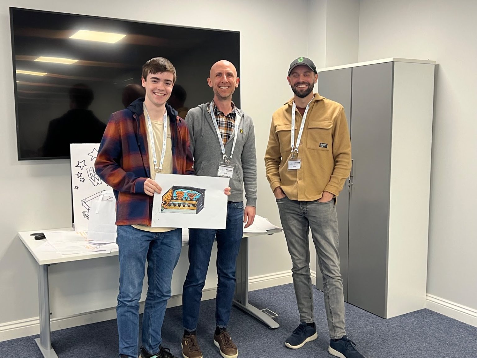 NextGen Showcase visits Simworx - Simworx